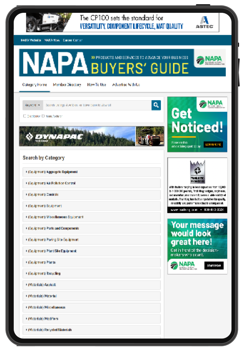 NAPA Media Guide