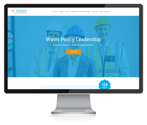 Website – Ontario Water Works Association Media Guide