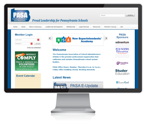 PASA Website – PASA Media Guide