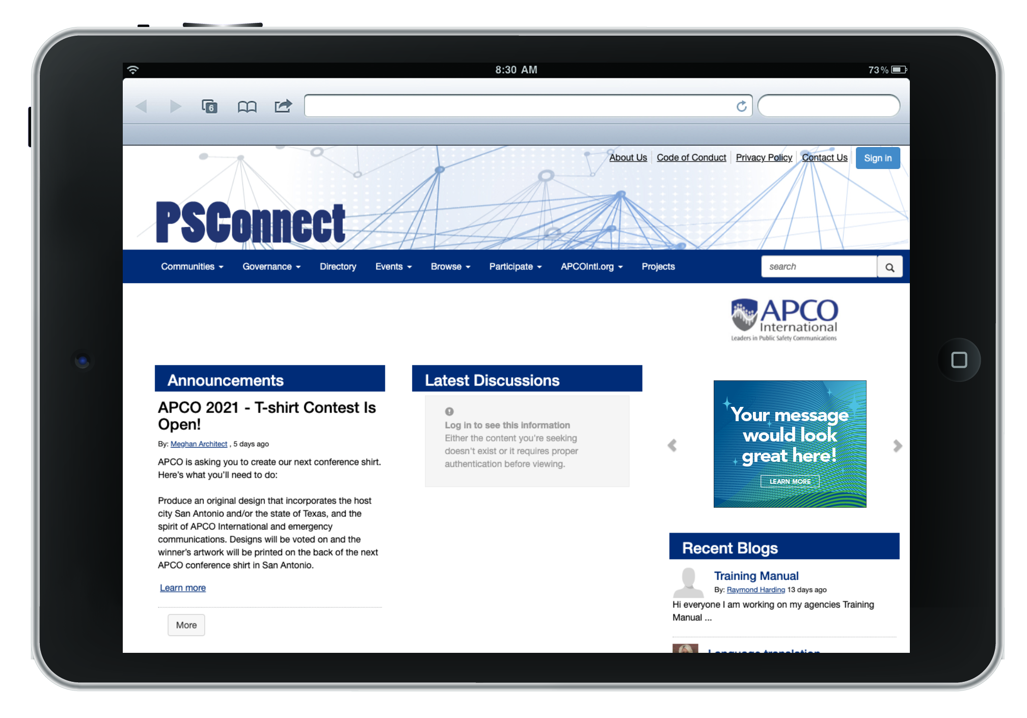 PSConnect – APCO International Media Guide