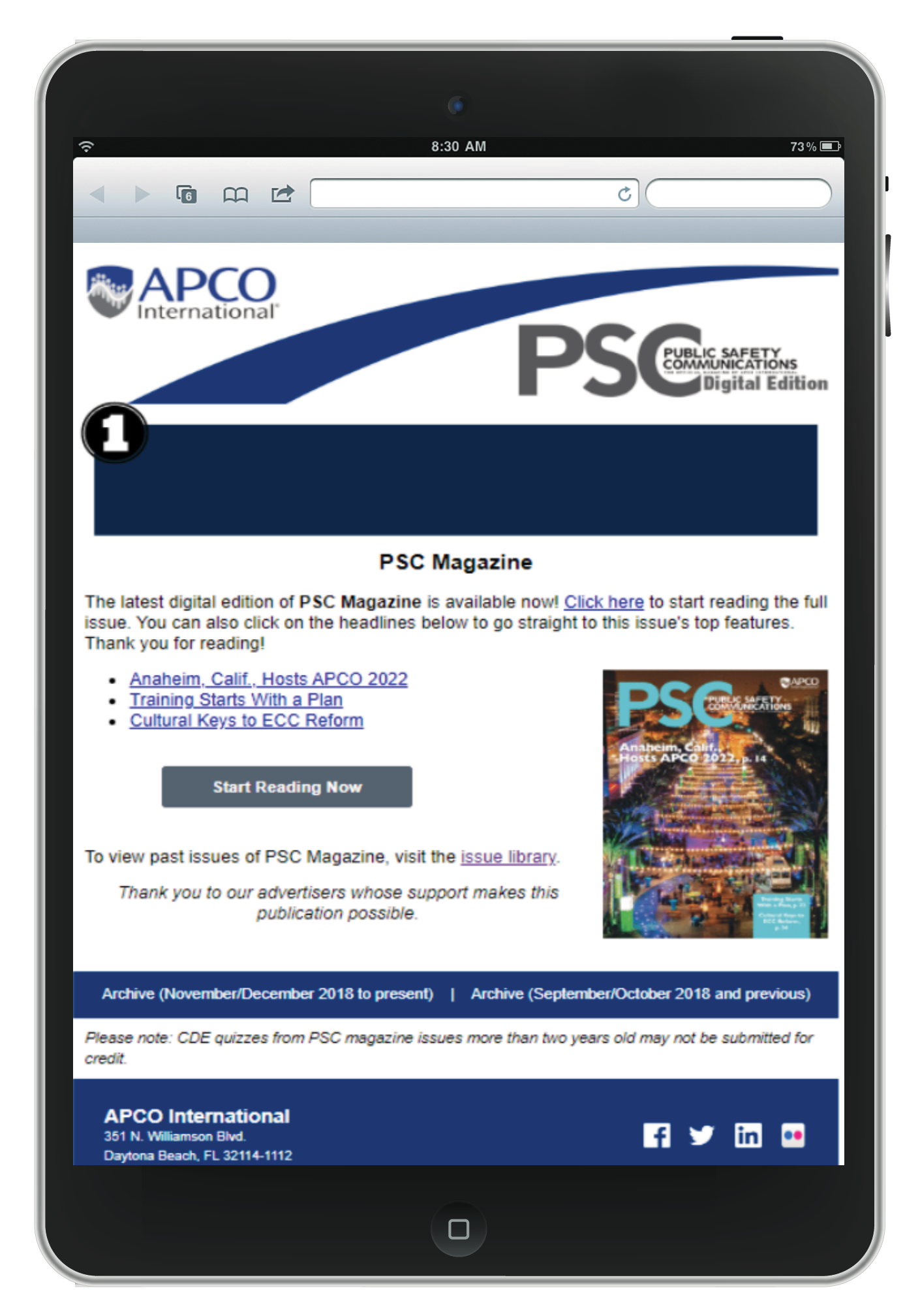 PSC (Public Safety Communications) – APCO International Media Guide
